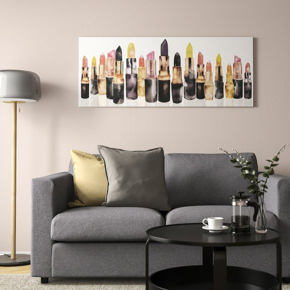 IKEA | Wall Decor | New Ikea Bjorksta Bjrksta Picture Lipstick ...